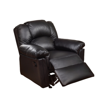 Fingerhut Poundex Engstrom Bonded Leather Glider Recliner